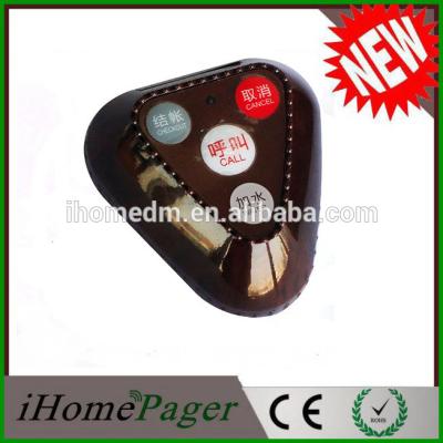 Cina Servitore wireless chiamata campana ristorante sistema di cercapersone intelligente in vendita