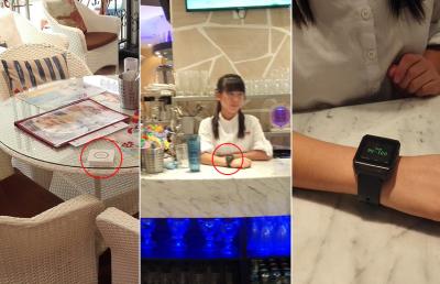 中国 カフェ/レストラン用のテーブルやホルダーに固定された無線ウェイトレスコールボタン 販売のため