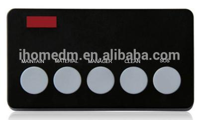 中国 5つの機能 ユーザー定義 5つの受信機とのペアができます コールボタン 販売のため