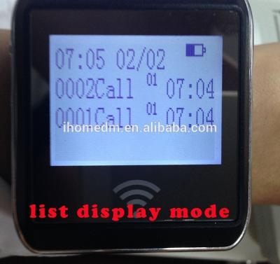 Cina Sistema di chiamata per camerieri senza fili completamente impermeabile in vendita