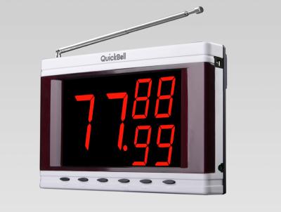 中国 ワイヤレスペイジングシステム ゲストの電話 ウェイトレス レストランのテーブル ディスプレイ 3つのキーボタン 販売のため