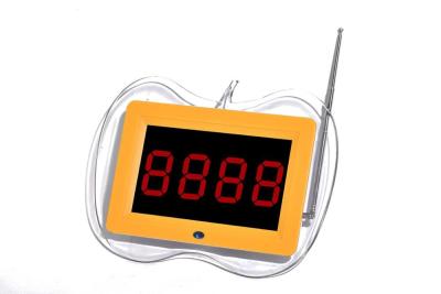 중국 레스토랑용 유통용 방수 무선 페이저 시스템 디스플레이 수신기와 호출 버튼 판매용