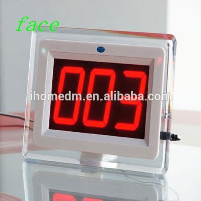 China sistema de serviço de chamadas sem fio servidor de restaurante, botão de chamada e painel de exibição à venda