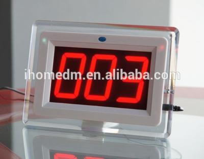 중국 메뉴 홀더 버튼을 가진 레스토랑 음식 서비스 호출 시스템 판매용