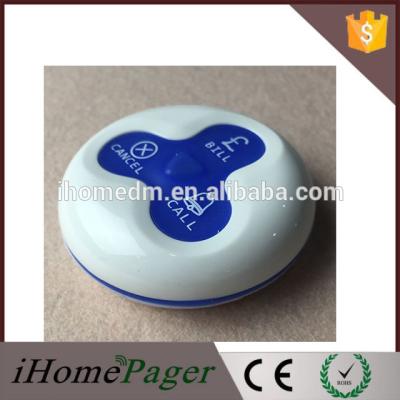 China BEST sistema de chamada de botão de serviço de pager inteligente sem fio à venda
