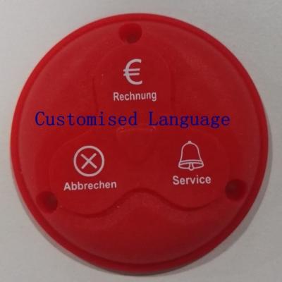 China Restaurante sistema de chamadas sem fio botão de chamada de mesa e tela de exibição à venda