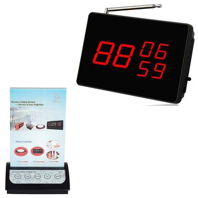 China Display de restaurante para sistema de chamadas sem fio de serviço de mesa à venda