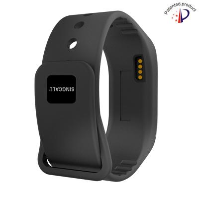 중국 핫 판매 장거리 무선 손목 시계 피저 호출 시스템 단일 키 버튼 판매용