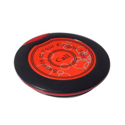 China High quality wireless waterproof wrist touch screen watch paging system slim button calling system for sale