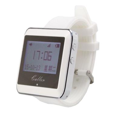 China white color watch pager and call button for wireless nurse calling system for sale