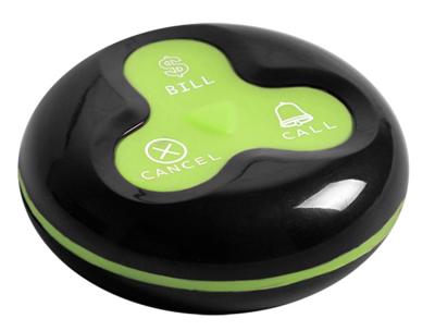 중국 3 키 다채로운 멀티 버튼 무선 방수 및 습기 단속 신호 송신기 커피 및 레스토랑 판매용