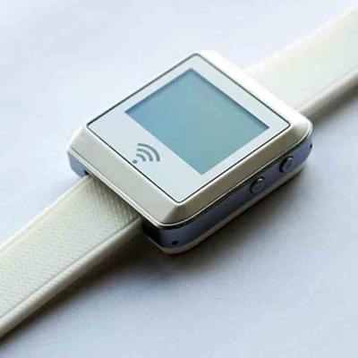 China Melhor preço restaurante sistema de chamadas sem fio relógio de pulso pager e botão 3 chaves à venda