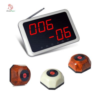 Китай Без кабеля и легкая установка беспроводной системы пейджера для звонков в ресторане продается