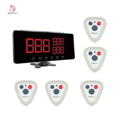 Китай Беспроводное оборудование, использование в ресторане, 3 ключа для вызова пейджера продается