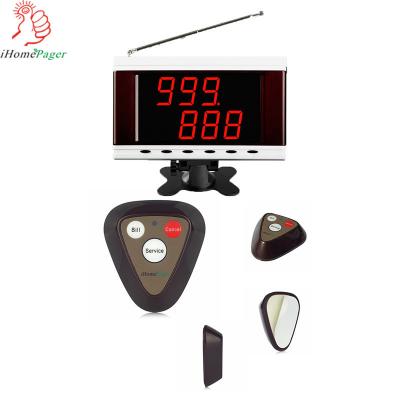China S623 Customer Service Remote Call Bell System for sale