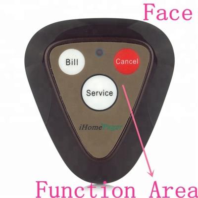 China S623 Customer Service Remote Call Bell System for sale