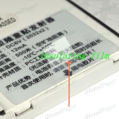 China Hot sale goedkope draadloze verpleegster bellen systeem twee toetsen bellen knop met lijn Te koop