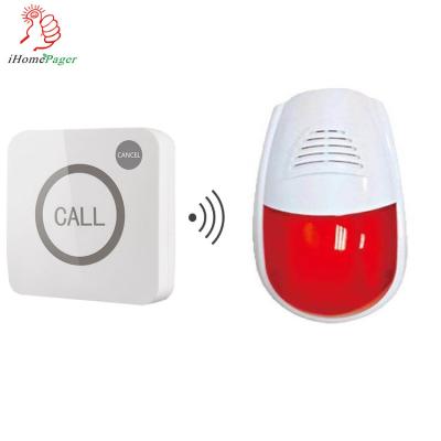 Китай высококачественная беспроводная система сигнализации для инвалидов туалета с кнопкой экстренного вызова в ванной комнате и сигнализационным светом продается