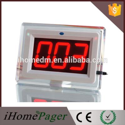 China Pad de chamadas de gerenciamento de fila sem fio e exibição de número de chamador à venda