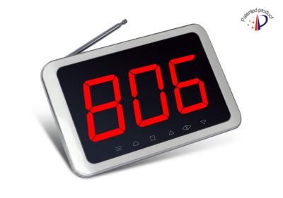 중국 중국 제조사 1 개의 키 서비스 호출기와 터치 디스플레이 수신기를 가진 무선 통화 장비 판매용