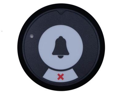 Cina Nuovi prodotti alla moda personalizzare pulsante di chiamata wireless e orologio da polso pager utilizzato per il personale di ufficio chiamando in vendita