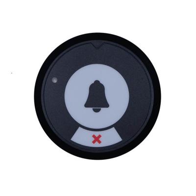 China Wireless calling system for shopping center with service call bell button and wrist watch pager for sale