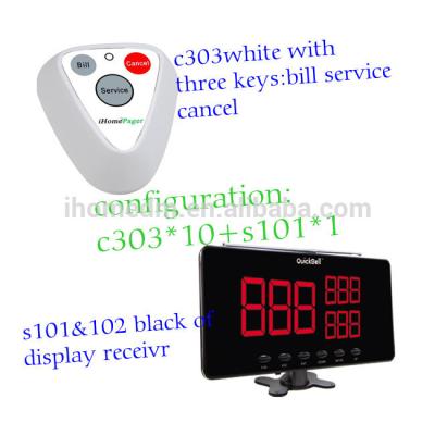 Cina sistema di chiamata senza fili a segnale a lunga portata impermeabile in vendita