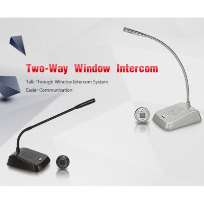 China Dual-way audio bank window counter intercom with competitive price for sale