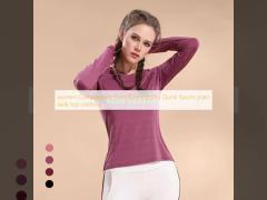 donne Compressione palestra Corrente Secca Veloce Sport abbigliamento semplice top