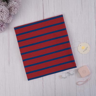 Cina Tessuto a strisce blu e rosso francese larghezza 200 cm cotone puro per felpa con cappuccio in vendita