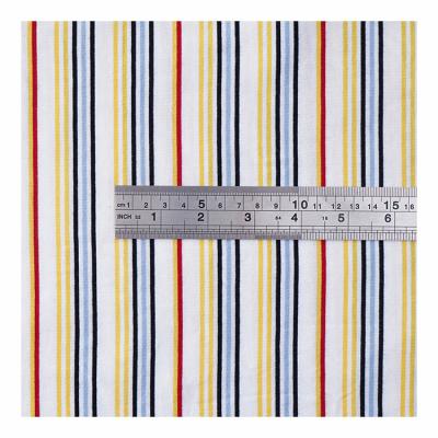 China Sterile Yarn Dyed Stripe Fabric , Leisure Wear Combing Striped Cotton Fabric for sale