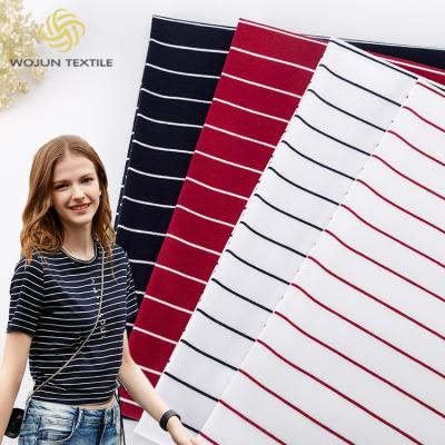 China Wear Resistant Yarn Dyed Stripe Fabric , Winter Cotton Striped Material Fabric for sale
