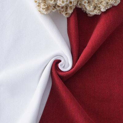 Cina Tessuto Pique di cotone traspirante a doppio filato a maglia Tessura 185cm WJ-402-19520 in vendita