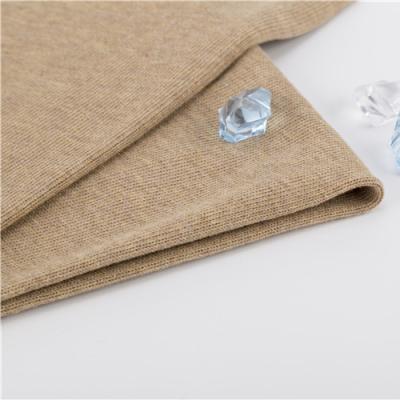 Cina Tessuto a maglia solido traspirante 100% di cotone pettinato Filato di cotone larghezza 185 cm in vendita