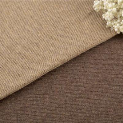 Cina Tessuto a maglia solido traspirante 100% di cotone pettinato Filato di cotone larghezza 185 cm in vendita