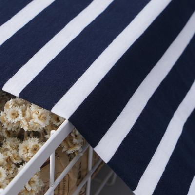 Cina Tissu di cotone traspirante jersey materiale a righe morbide per polo in vendita