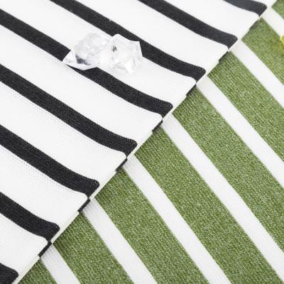 Cina Tessuto a maglia a strisce per camicia da polo, respirabile, confortevole e di alta qualità in vendita