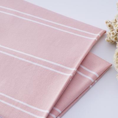 China Healthy And Skin-Friendly  Soft Cotton ​Striped Material Fabric For T-Shirt for sale