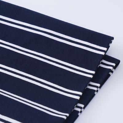 Cina Caldo e morbido di moda facile da curare tessuto a maglia a righe per abito da ginnastica in vendita