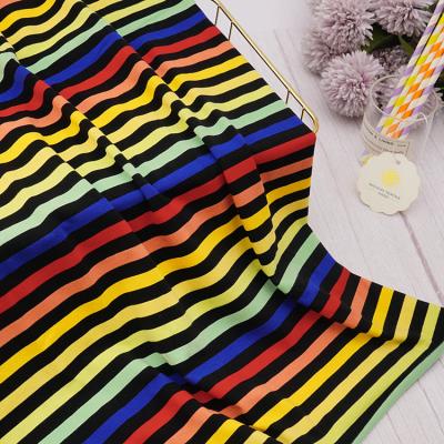 Cina Tessuto di cotone a righe di moda per magliette in vendita