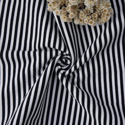 Cina Tessuto a maglia a righe per magliette casual in vendita