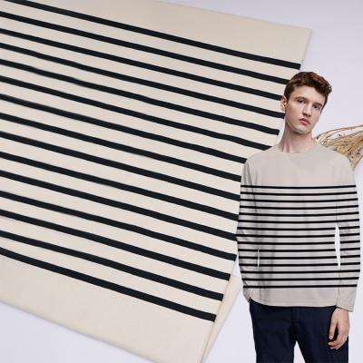 Chine Tissus tricotés rayés confortables et sains pour combinaisons de sport. à vendre