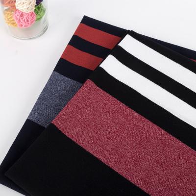 Cina Stoffa a maglia a strisce sana e unica per polo in vendita