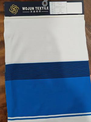 중국 피부 친화적 인 건강하고 땀 흡수성 있는 스트라이프 된 직물 폴로 셔츠 판매용