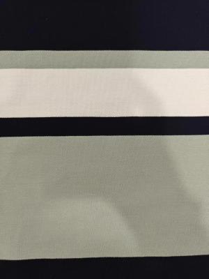 Cina Materiale a strisce confortevole, durevole ed elastico, per polo in vendita