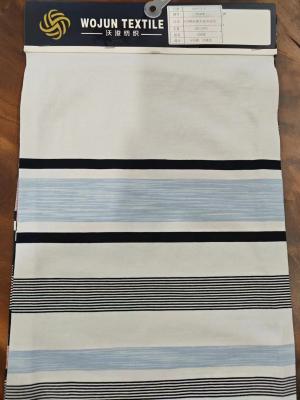 Smooth And Environmental Friendly Good Quality Striped Knit Fabric For T-Shirt
