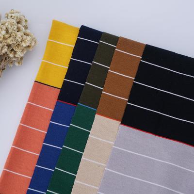 Cina Tessuto a maglia a strisce leggero e confortevole, resistente e resistente, da indossare casualmente in vendita