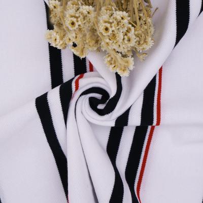 Cina Tessuti a maglia a righe morbidi e idratanti e lisci per abbigliamento casual in vendita