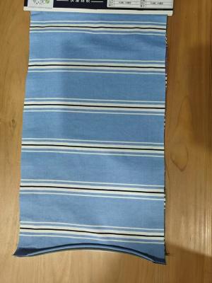 China Aardadige en zweet-absorberende huidvriendelijke comfortabele gestreepte stof voor T-shirt for sale