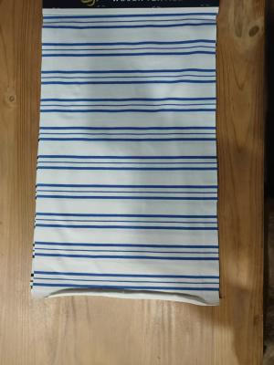 Cina Larghezza 175cm Tassura chiara Materiale a righe naturale Tessuto per abbigliamento casual in vendita